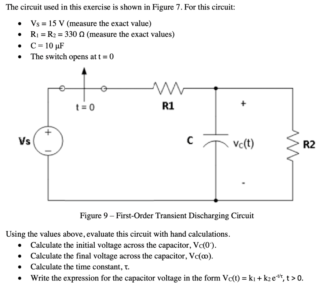 [Solved]: plz solve clearly thx The circuit used in this