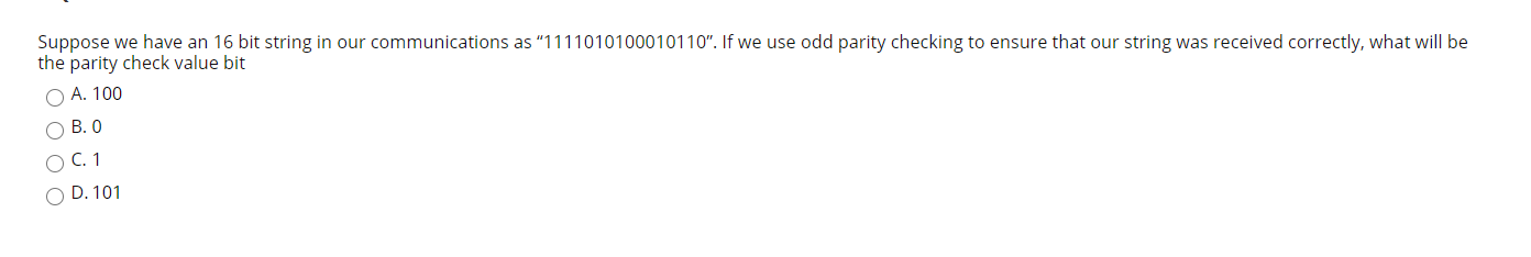 Solved Suppose we have an 16 bit string in our | Chegg.com