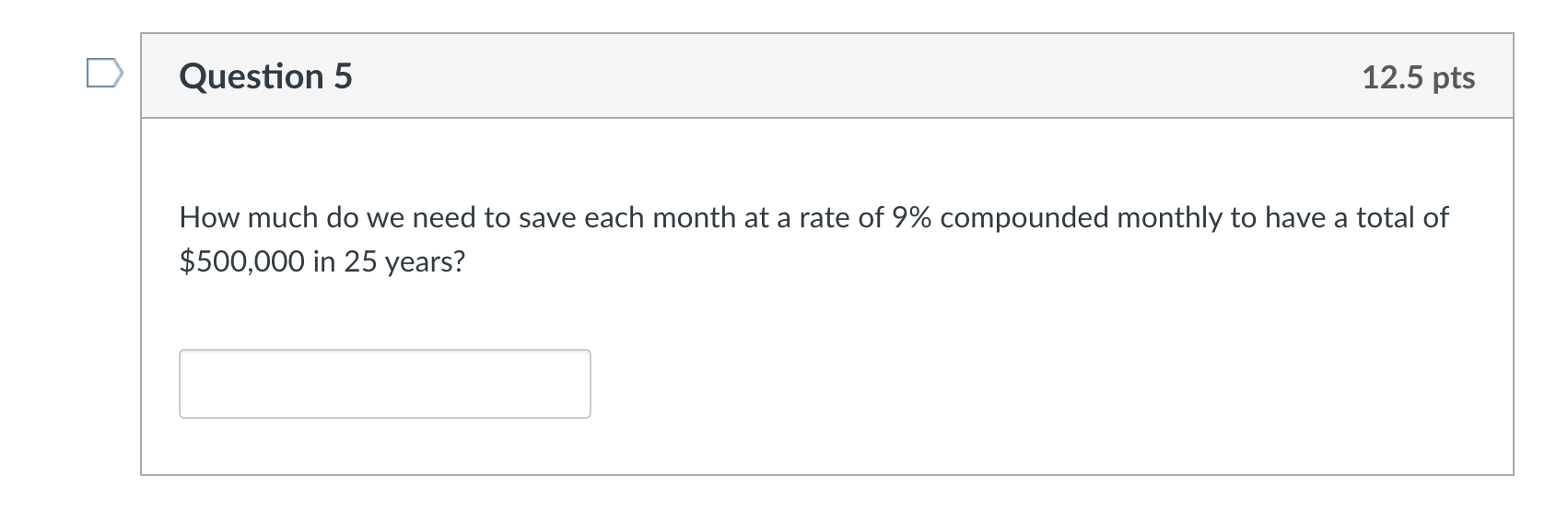 Solved How much do we need to save each month at a rate of | Chegg.com