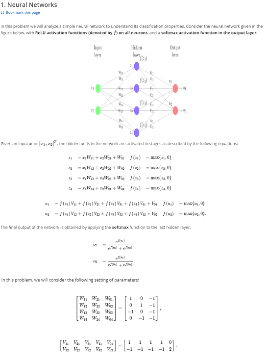 Q1> Decision Boundaries In this problem we visualize | Chegg.com Q1> Decision Boundaries In this problem we visualize | Chegg.com