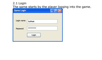 Solved help me create login GUI above I show after login | Chegg.com