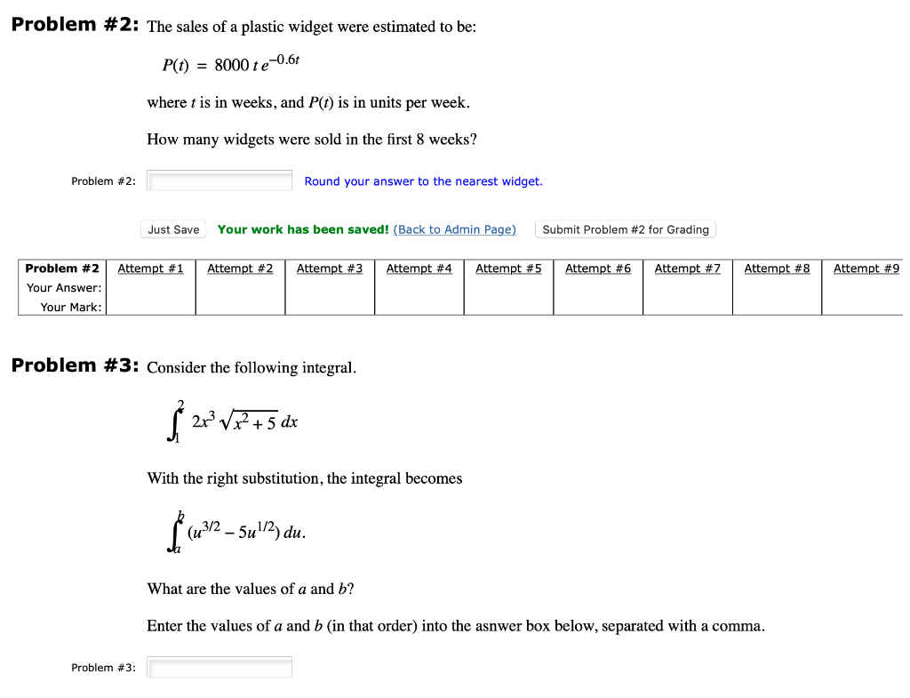 Solved Question 2: The sales of a plastic widget were | Chegg.com