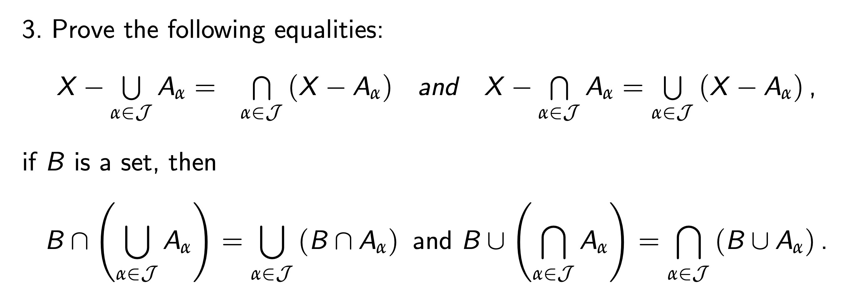 Solved Prove the following | Chegg.com
