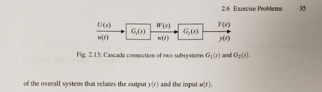 Solved P2.19: The differential equations of the subsystems G | Chegg.com