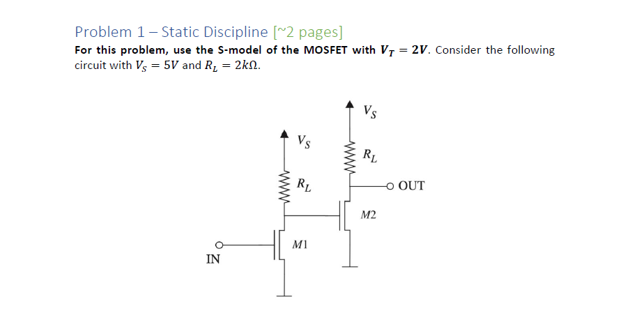 Solved Problem 1-Static Discipline (^2 pages] For this | Chegg.com