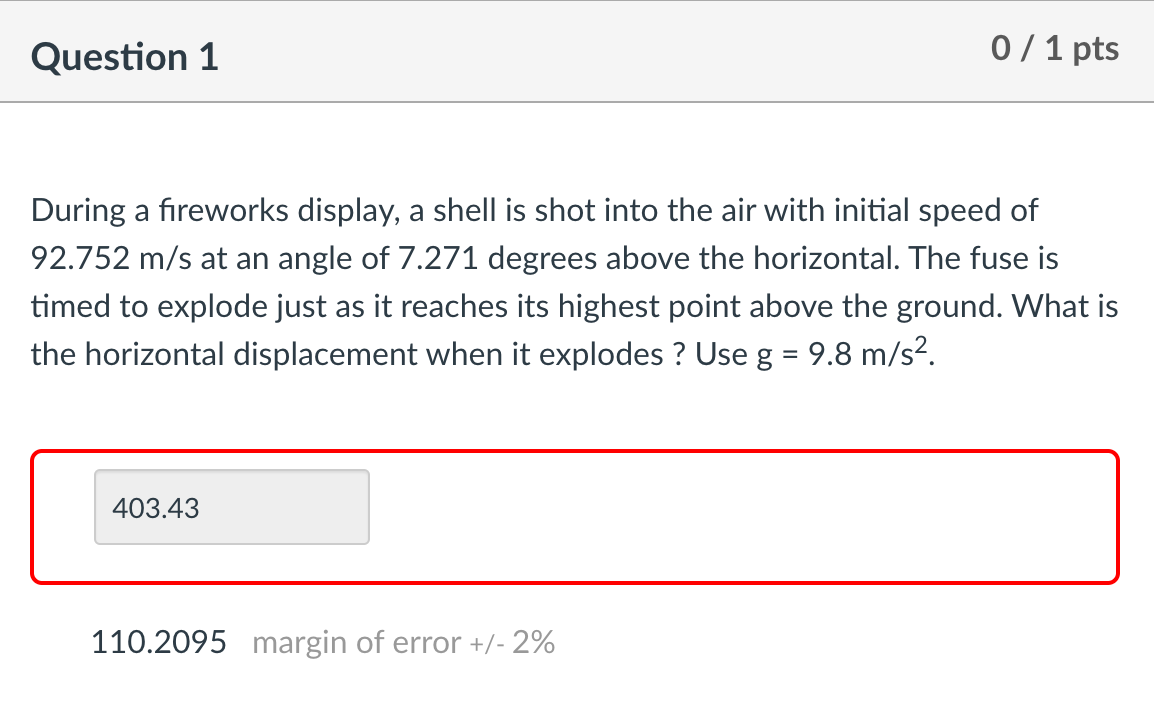 Solved Question 1During a fireworks display, a shell is shot | Chegg.com