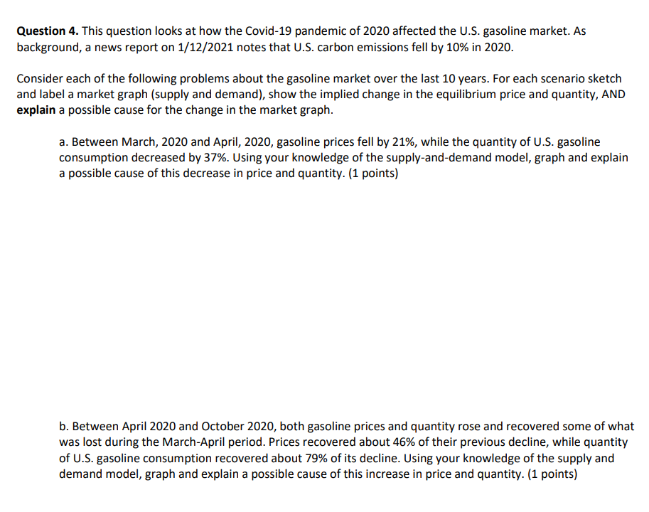 Solved Question 4. ﻿This question looks at how the Covid-19 | Chegg.com