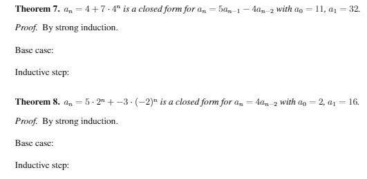 Solved Prove the following theorems by constructing an | Chegg.com