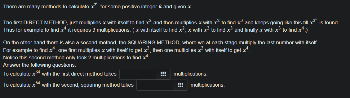 Solved There are many methods to calculate x2 for some | Chegg.com