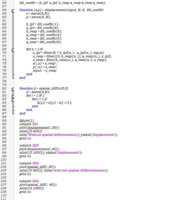 Error: File: practiceproject.m Line: 89 Column: 1 | Chegg.com