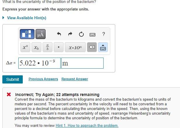 Solved A student is examining a bacterium under the | Chegg.com