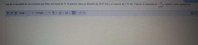 Solved Calculate the density of a coin that has a mass of | Chegg.com