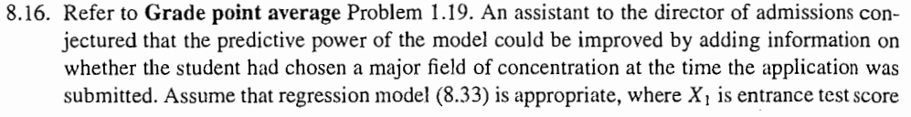 Solved Problem data set (1.19): Yi Xi 3.897 | Chegg.com