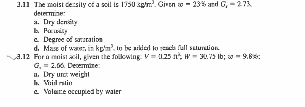 Solved Geotechnical Engineering Problem Must use these | Chegg.com