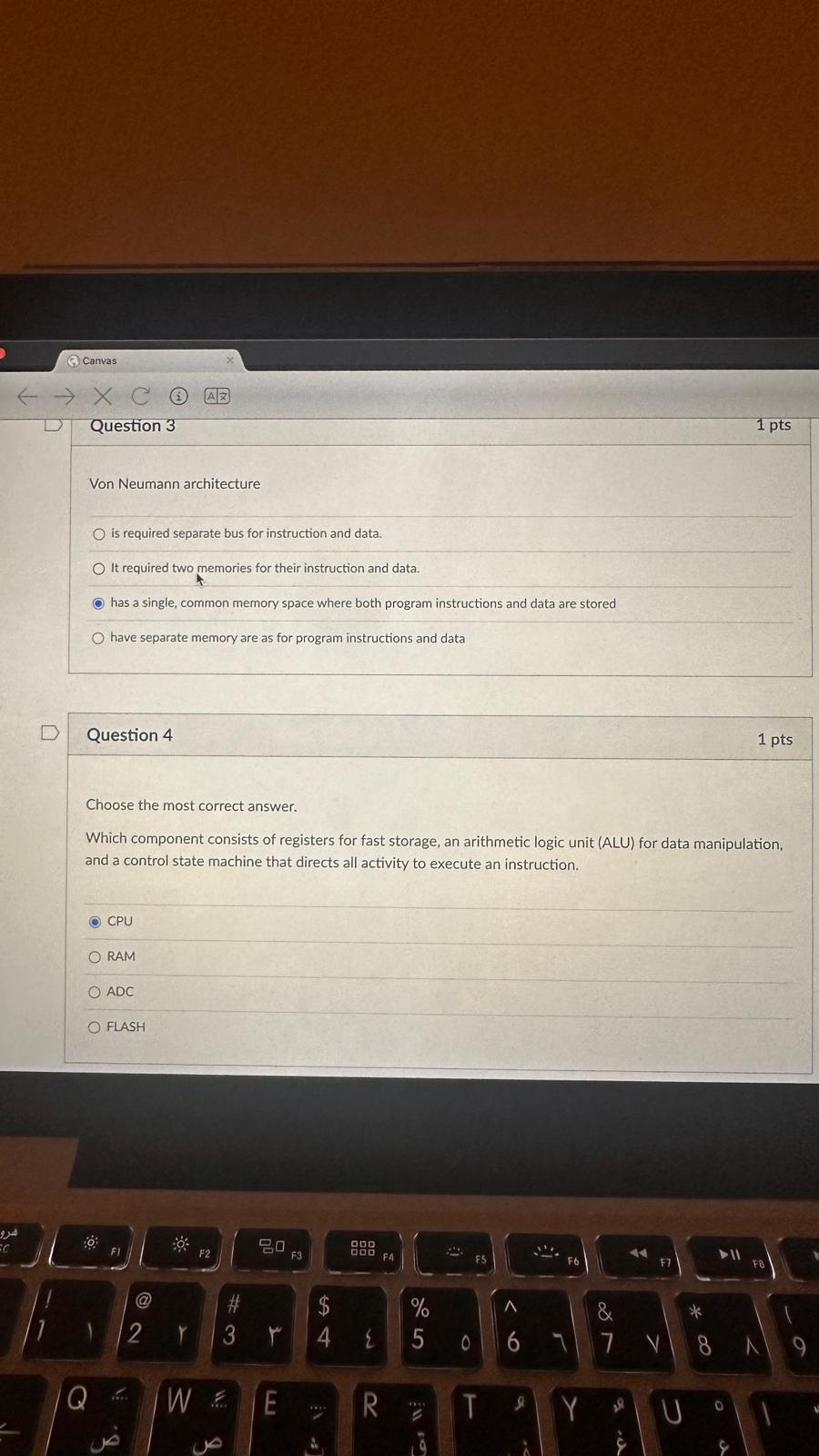 Solved Question 3Von Neumann architectureis required | Chegg.com