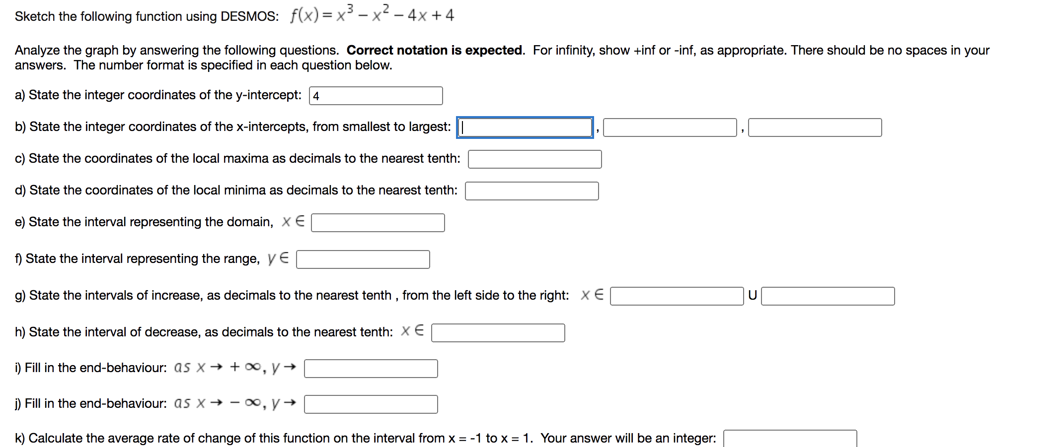 Solved Sketch the following function using DESMOS: f(x)= x3 | Chegg.com