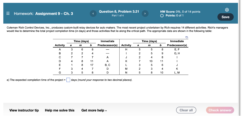 Solved Homework: Assignment 9 - Ch.3 Question 8, Problem | Chegg.com
