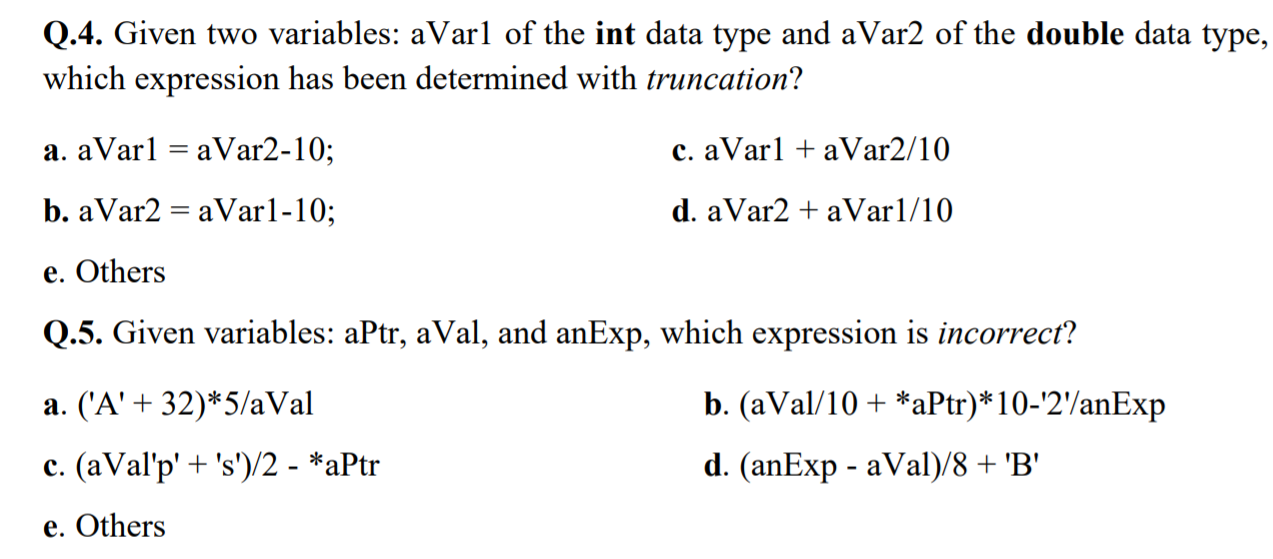 Solved Q.1. The source code of a C program is written and | Chegg.com
