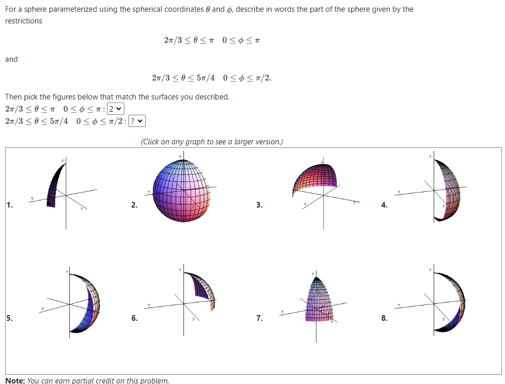 Solved For a sphere parameterized using the spherical | Chegg.com
