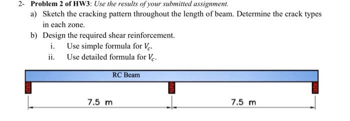 2. A two-span continuous rectangular concrete beam is | Chegg.com