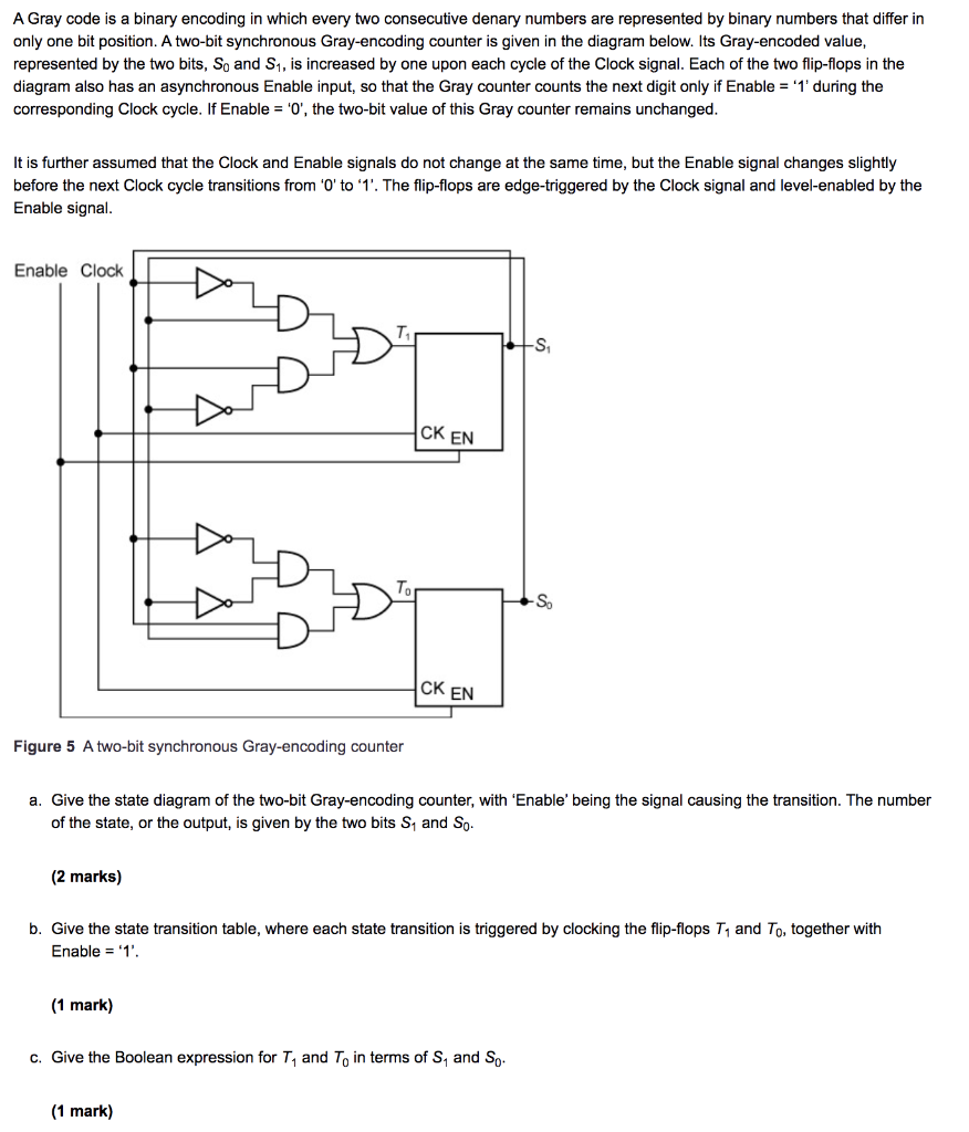 Solved A Gray Code Is A Binary Encoding In Which Every Two 2455