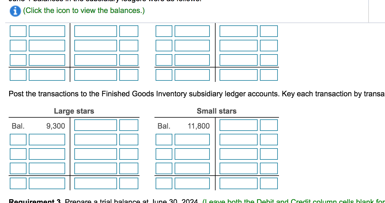 Solved June transactions are summarized as follows: (Click | Chegg.com