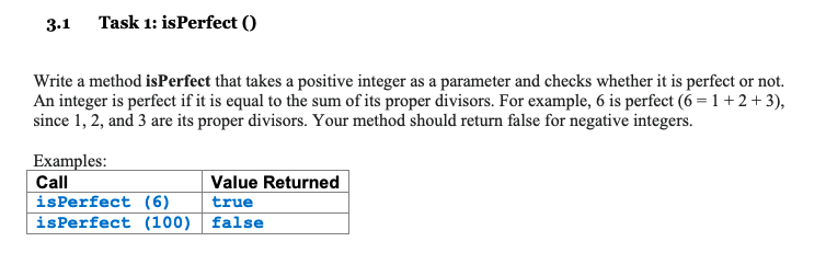 Solved Java code, no system.out.println needed and no | Chegg.com
