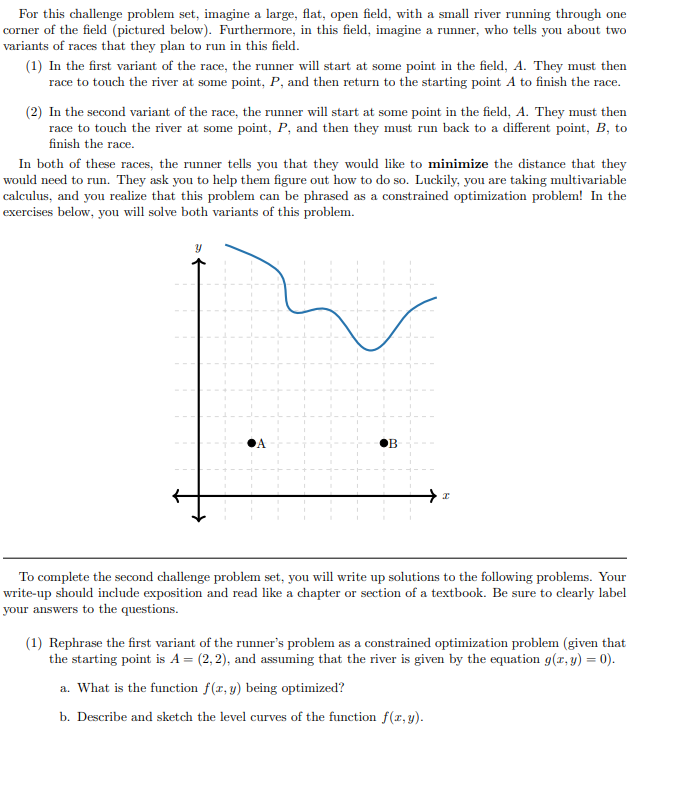 Solved For this challenge problem set, imagine a large, | Chegg.com