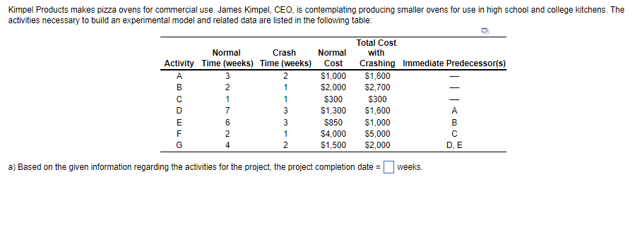 Please use actual numbers | Chegg.com