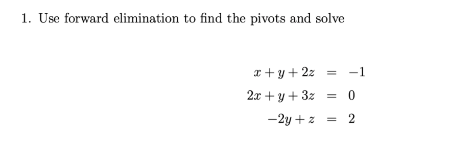 Solved This is for advanced linear algebra class. Please | Chegg.com