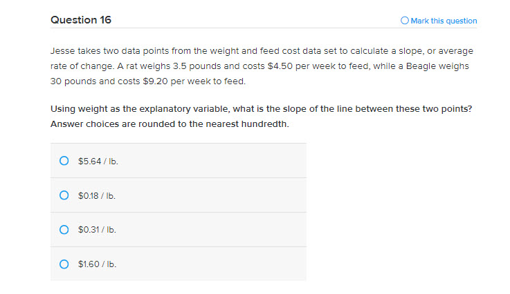 Solved Question 16 O Mark this question Jesse takes two data | Chegg.com Solved Question 16 O Mark this question Jesse takes two data | Chegg.com