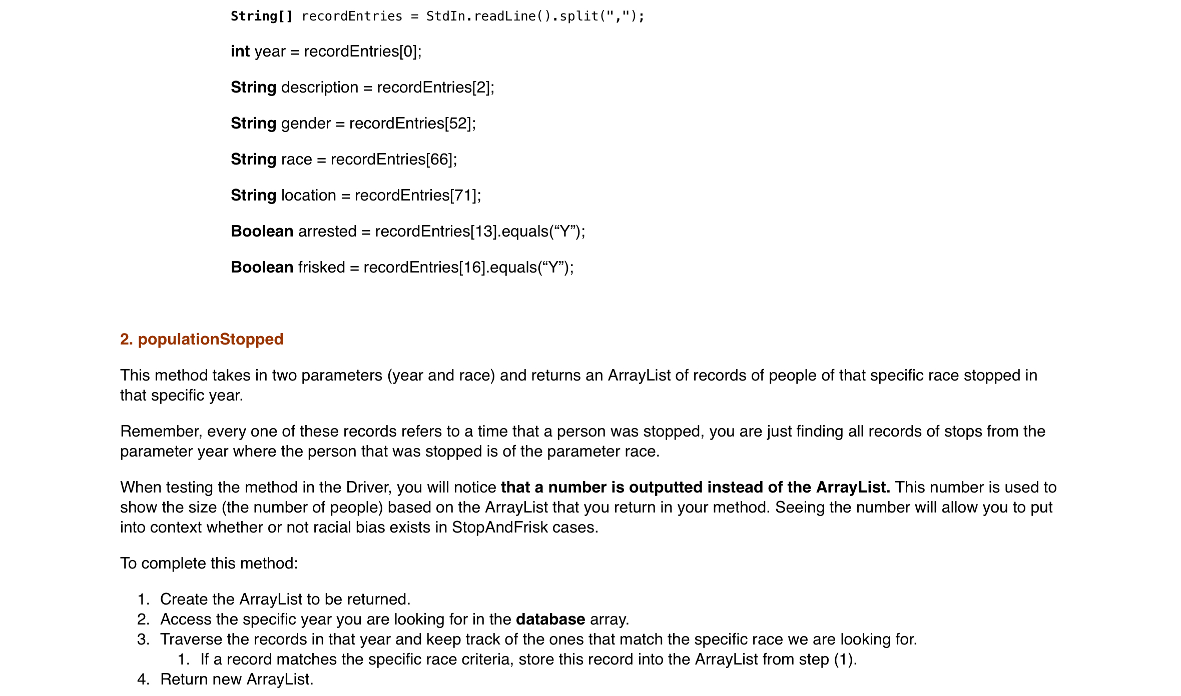 Solved The class contains 1 (one) instance variable: - | Chegg.com