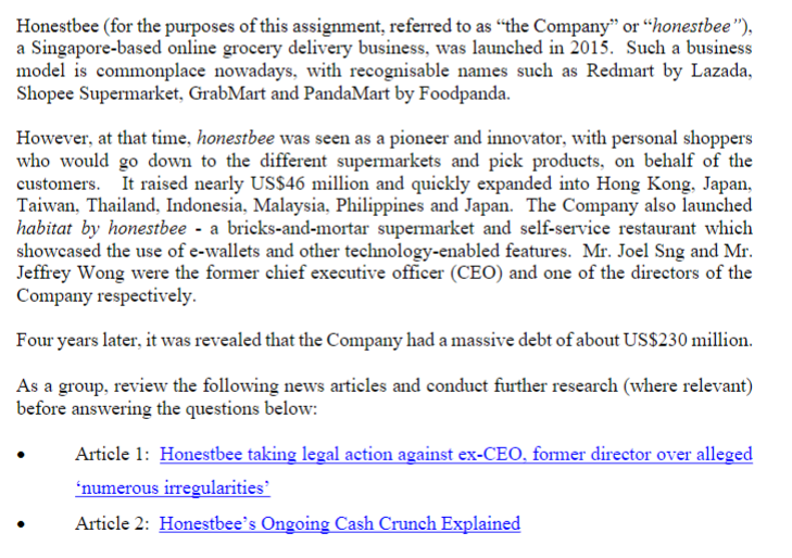 Solved Identify three (3) categories of directors' duties | Chegg.com