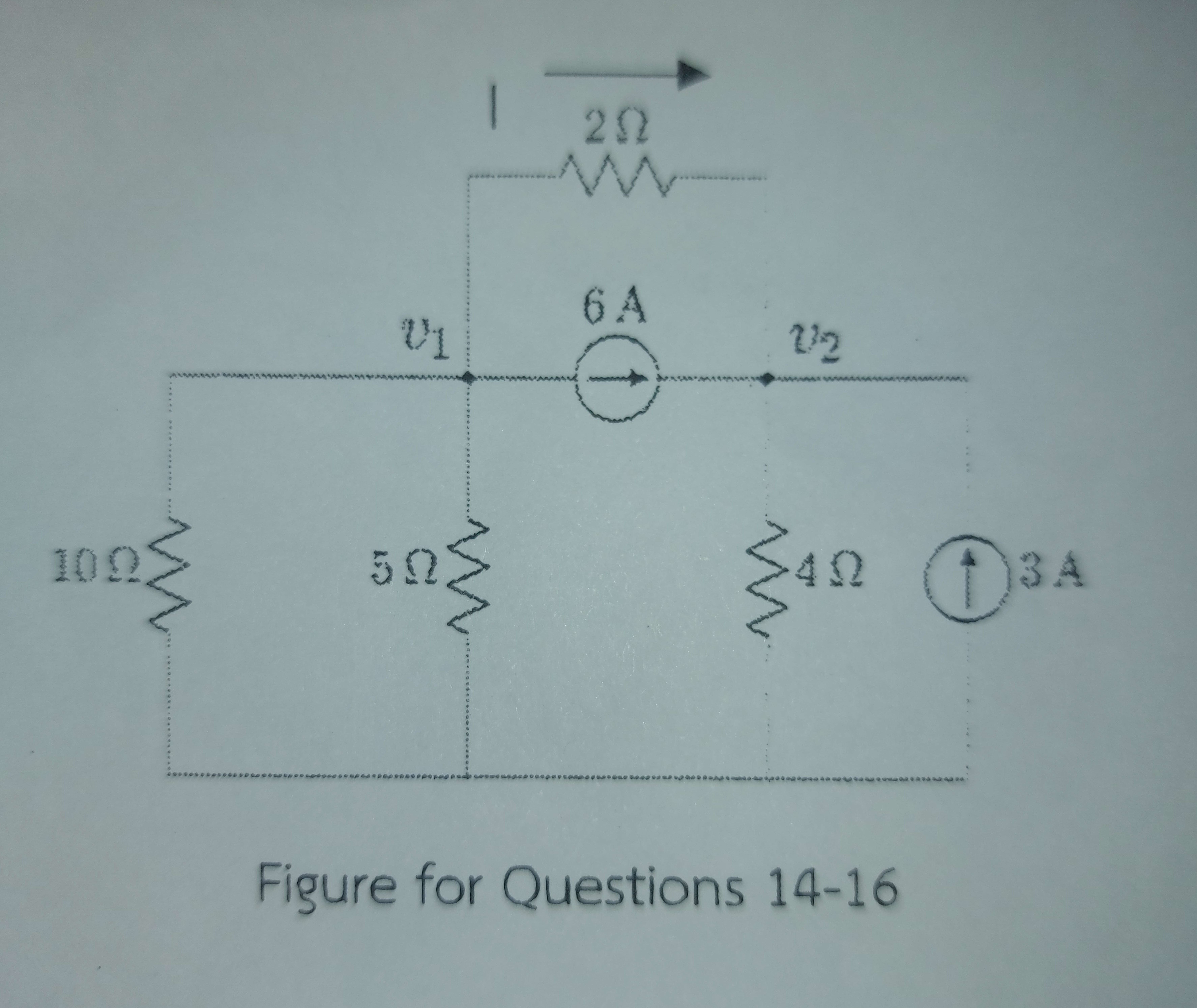 Solved Q1 Write The Node Equation At The Node V1q2 Write 0879