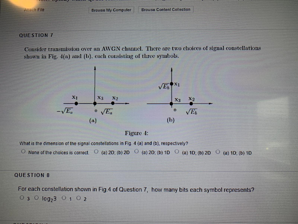 Solved Attach File Browse My Computer Browse Content | Chegg.com