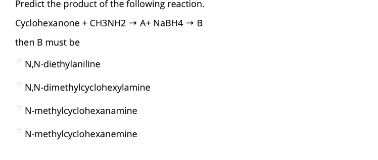 Solved Predict the product of the following reaction. | Chegg.com