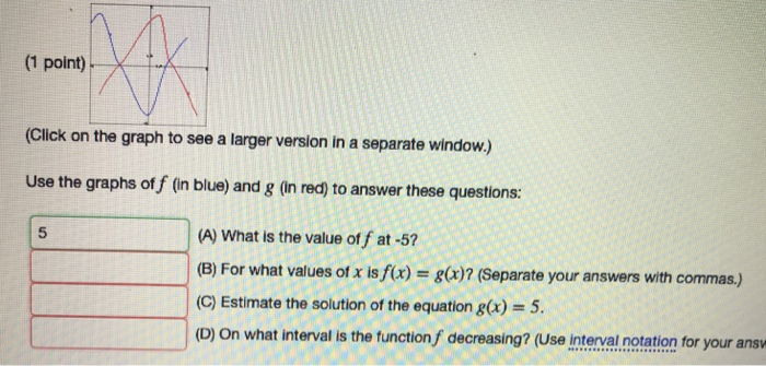 Solved 6 6 (1 point) (Click on the graph to see a larger | Chegg.com