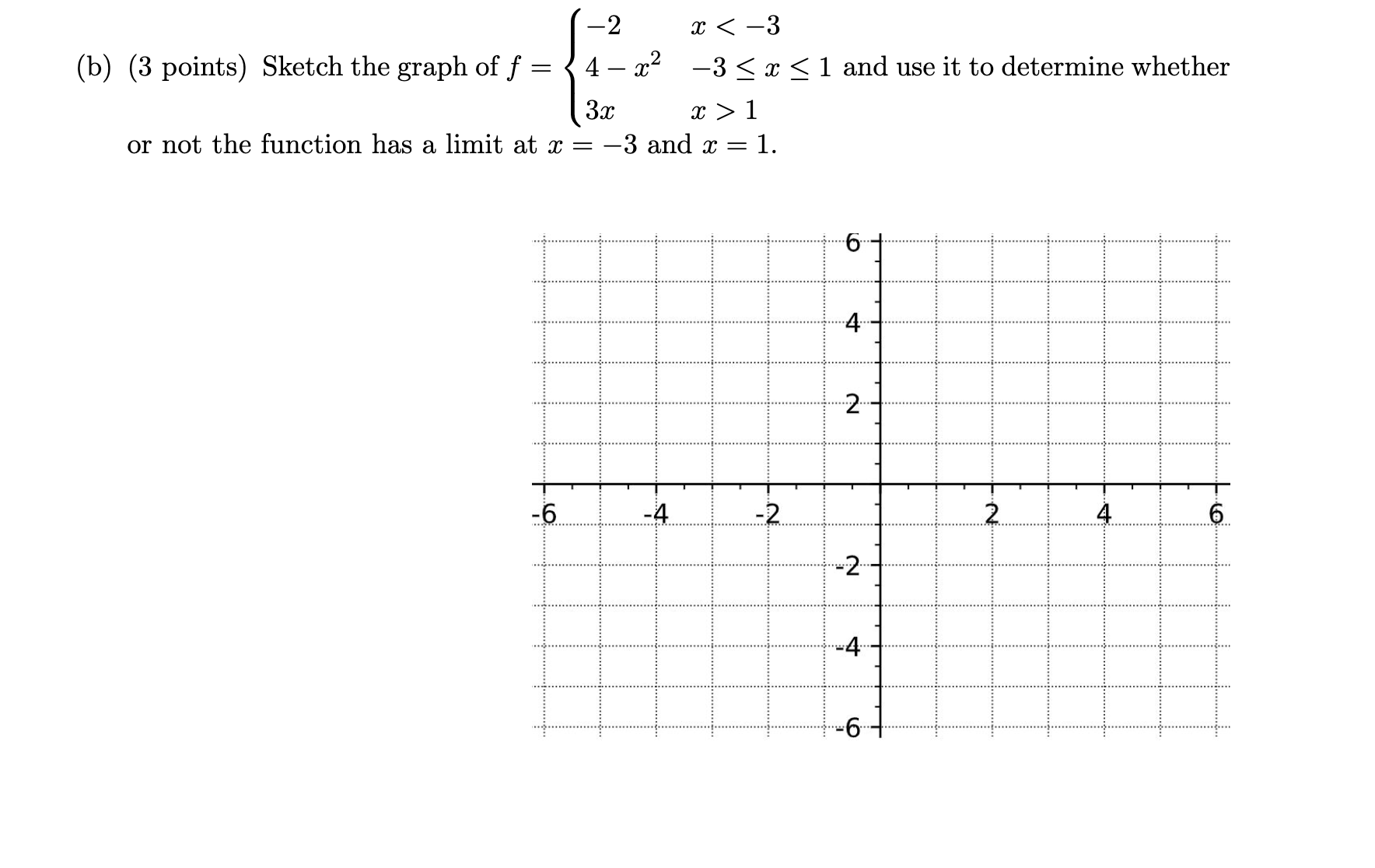 Solved b 3 Points Sketch The Graph Of F 2 x