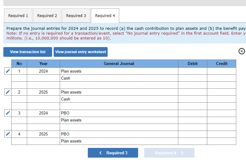 Solved Prepare the journal entries for 2024 and 2025 to | Chegg.com