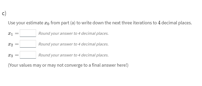 Solved using Newton-Raphson method. The graph below shows | Chegg.com