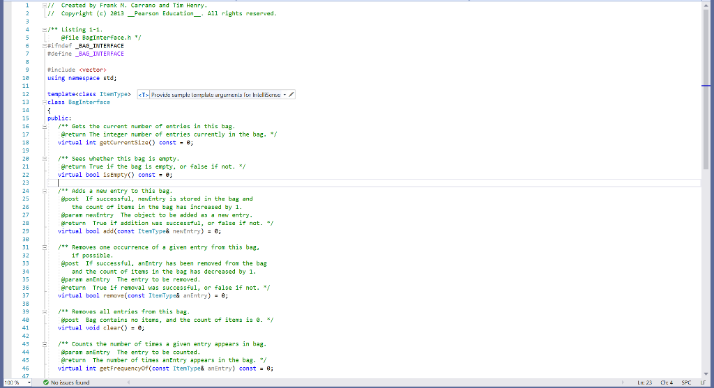 Solved • Implement the codes must use the | Chegg.com