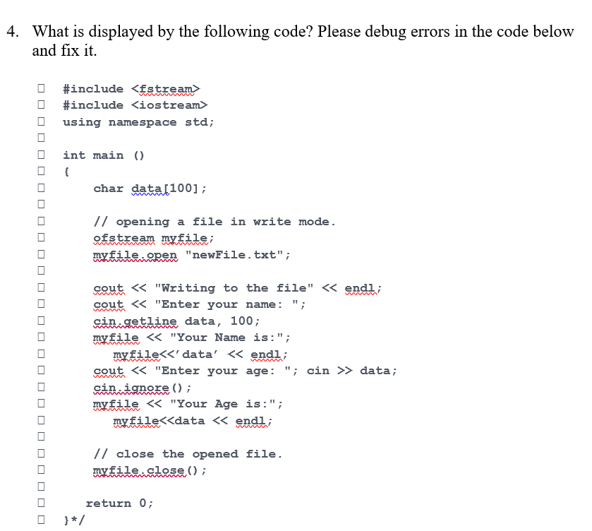 Solved 2. What is displayed by the following code? Please | Chegg.com ...