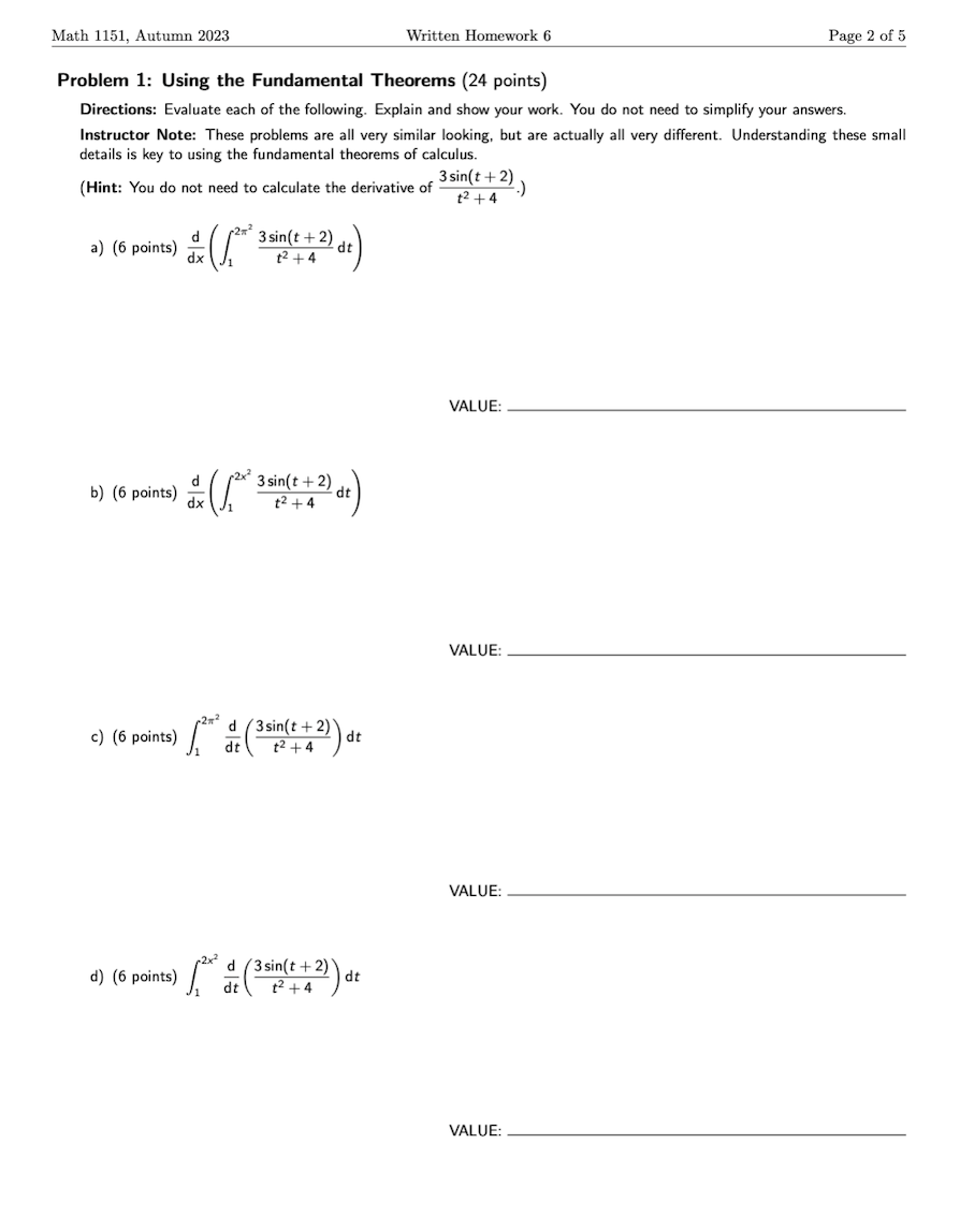Solved Math 1151, Autumn 2023 Written Homework 6 Page 2 of 5 | Chegg.com Solved Math 1151, Autumn 2023 Written Homework 6 Page 2 of 5 | Chegg.com