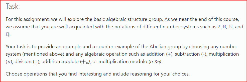 Solved Task: For this assignment, we will explore the basic | Chegg.com
