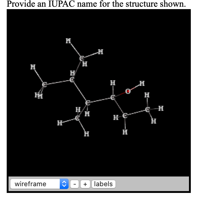 Solved Provide an IUPAC name for the structure shown. CH Br | Chegg.com