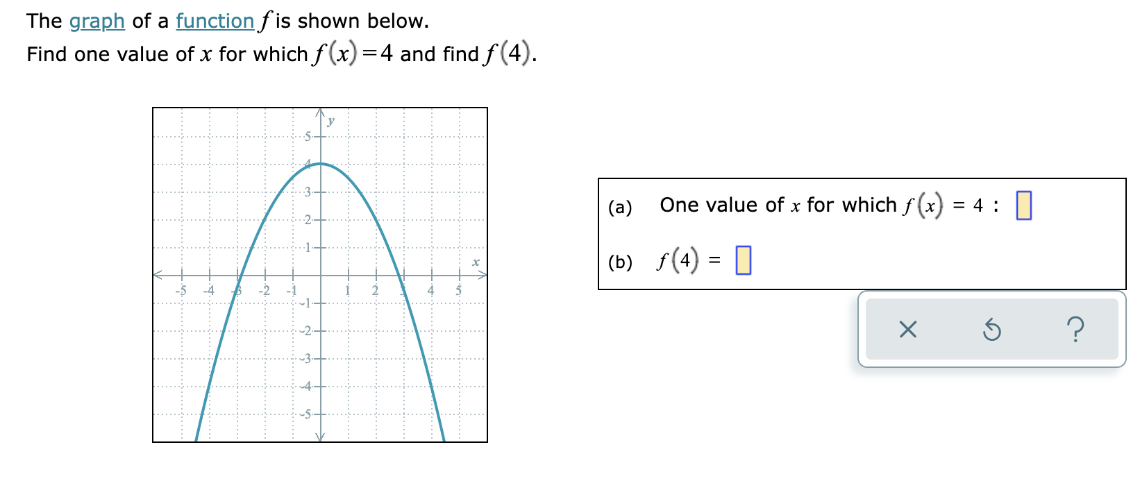 Solved For each function, determine whether it is a | Chegg.com