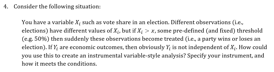 Solved Consider the following situation: You have a variable | Chegg.com