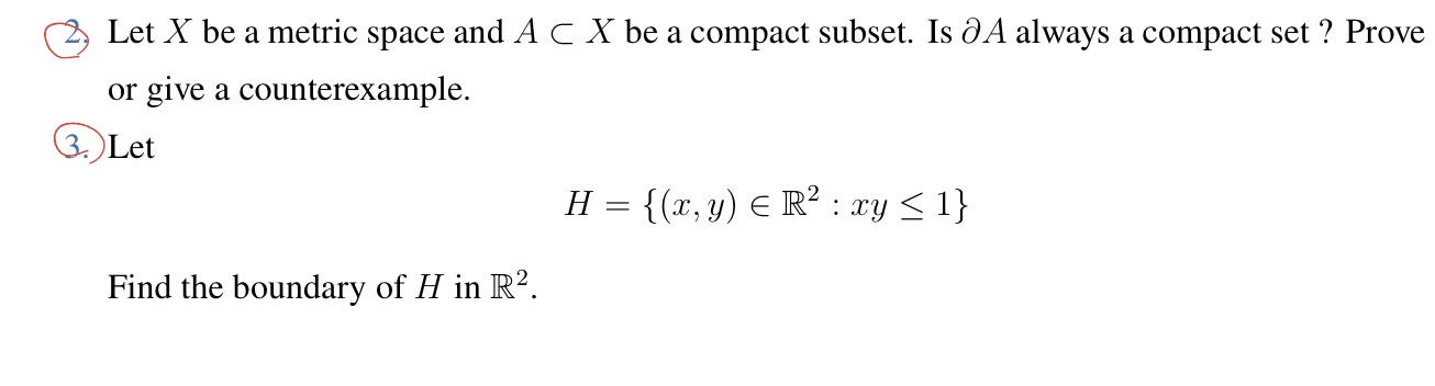 Solved Let x ﻿be a metric space and Asubx be a compact | Chegg.com