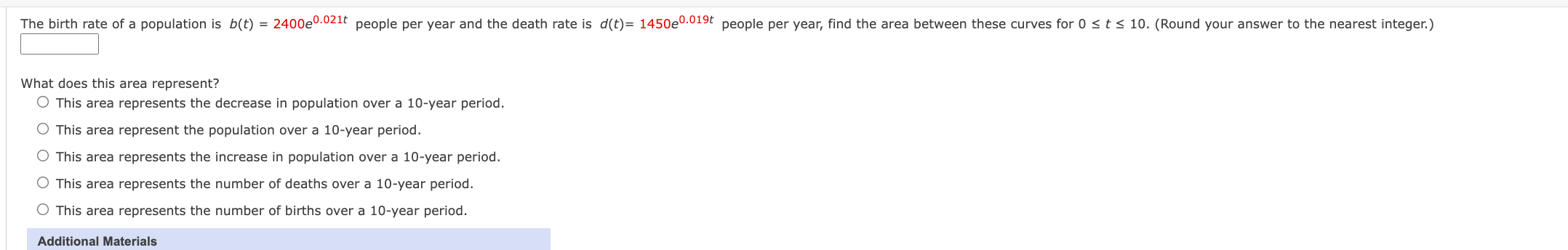Solved What does this area represent? This area represents | Chegg.com
