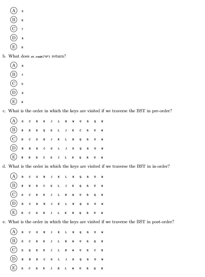 Solved Problem 1. Consider inserting the following key-value | Chegg.com Solved Problem 1. Consider inserting the following key-value | Chegg.com
